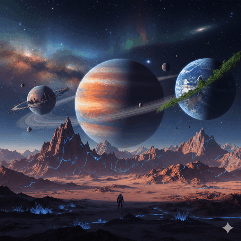 Die 50 bekanntesten Planeten – Von unserem Sonnensystem bis zu fernen ...